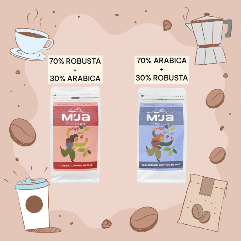 Cà Phê Chất Lượng Cao Classic Blend M'JA (Coffee Blend) 500g
