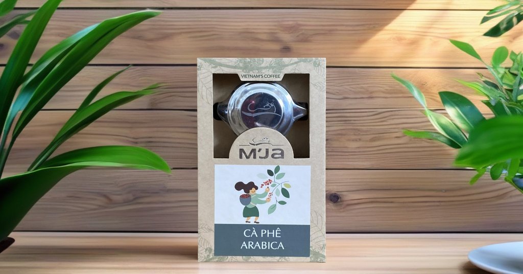 Giftset Cà Phê Chất Lượng Cao 100% Arabica M'JA (Pure Arabica Coffee) 150g