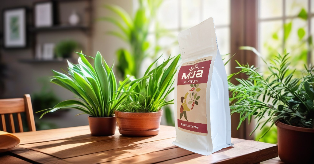 Cà Phê Chất Lượng Cao 100% Robusta M'JA (Pure Robusta Coffee) 250g