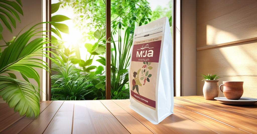 Cà Phê Chất Lượng Cao 100% Robusta M'JA (Pure Robusta Coffee) 500g