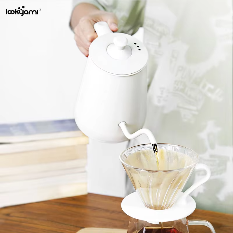 Bộ Bếp ấm Pour Over điện Lookyami 600ml - Huyền Thoại Núi